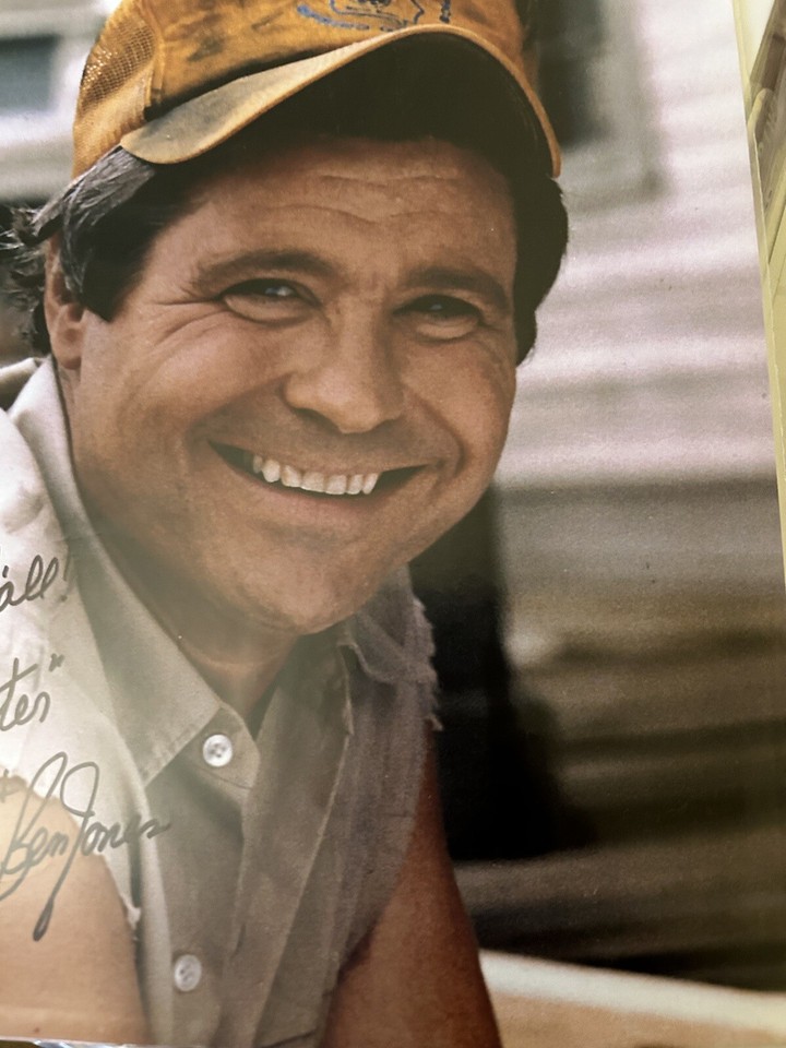 Ben Jones Cooter SIGNED PHOTO 8X10 Dukes Of Hazzard real signature rare ...