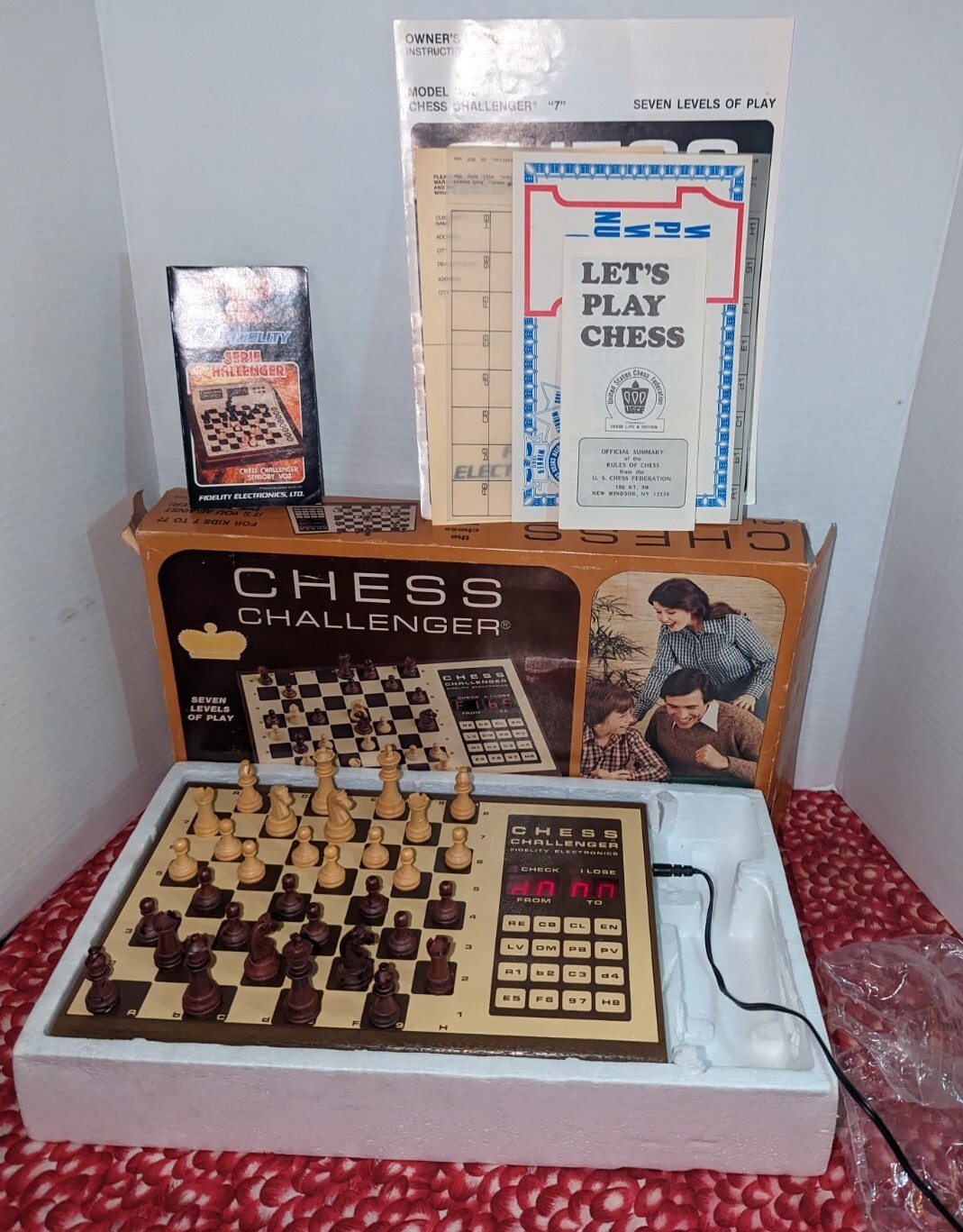 Vintage Fidelity Electronics CHESS CHALLENGER In Original Box With ...