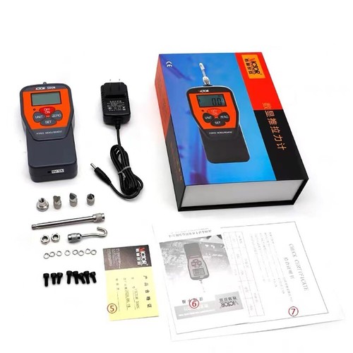 Digital Display Force Gauge High Precision Tensiometer Portable Push ...