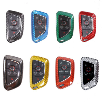 Dry Carbon Fiber Key Fob Cover For Corvette C8 Stingray Z51 Z06 Remote ...