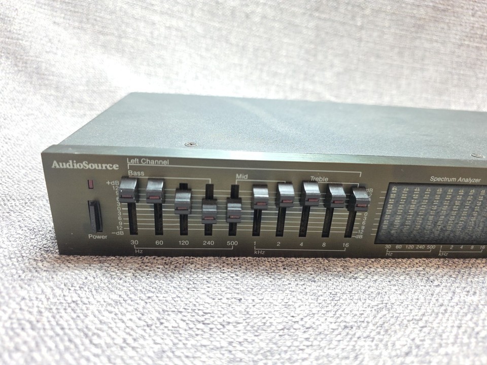 AudioSource Model EQ Eight/Series II 10 Band Graphic Equalizer (Tested ...