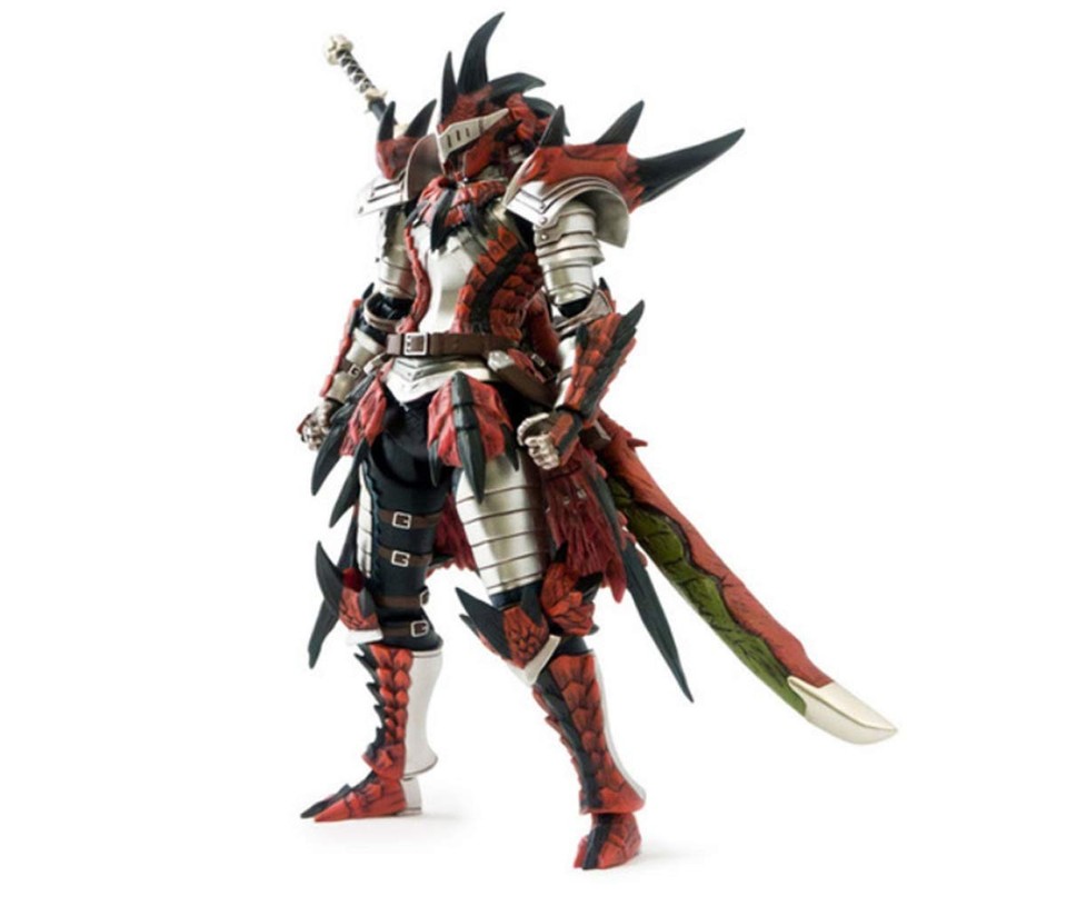 Monster Hunter 4 Fully Articulated Action Figure - Rathalos Armor ...