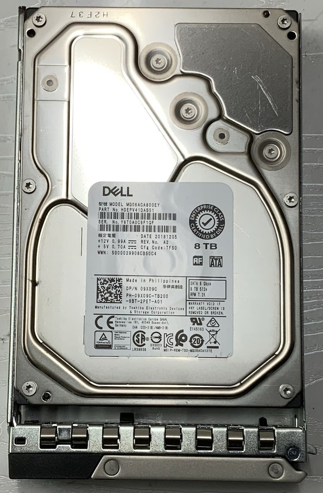 Dell OEMR R540 12-Bay - Xeon Silver 4110 - 32GB MEM - 6x 8TB HDD ...