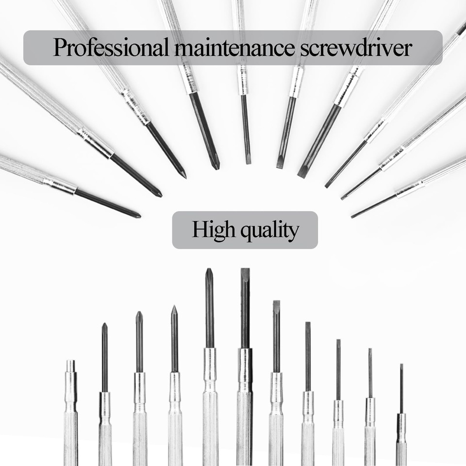 11PCS Small Precision Screwdriver Set, Premium Mini Screw Driver Set ...