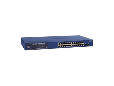 Netgear Smart GS724TPP Ethernet Switch, 24 Ports - Manageable - Gigabit ...
