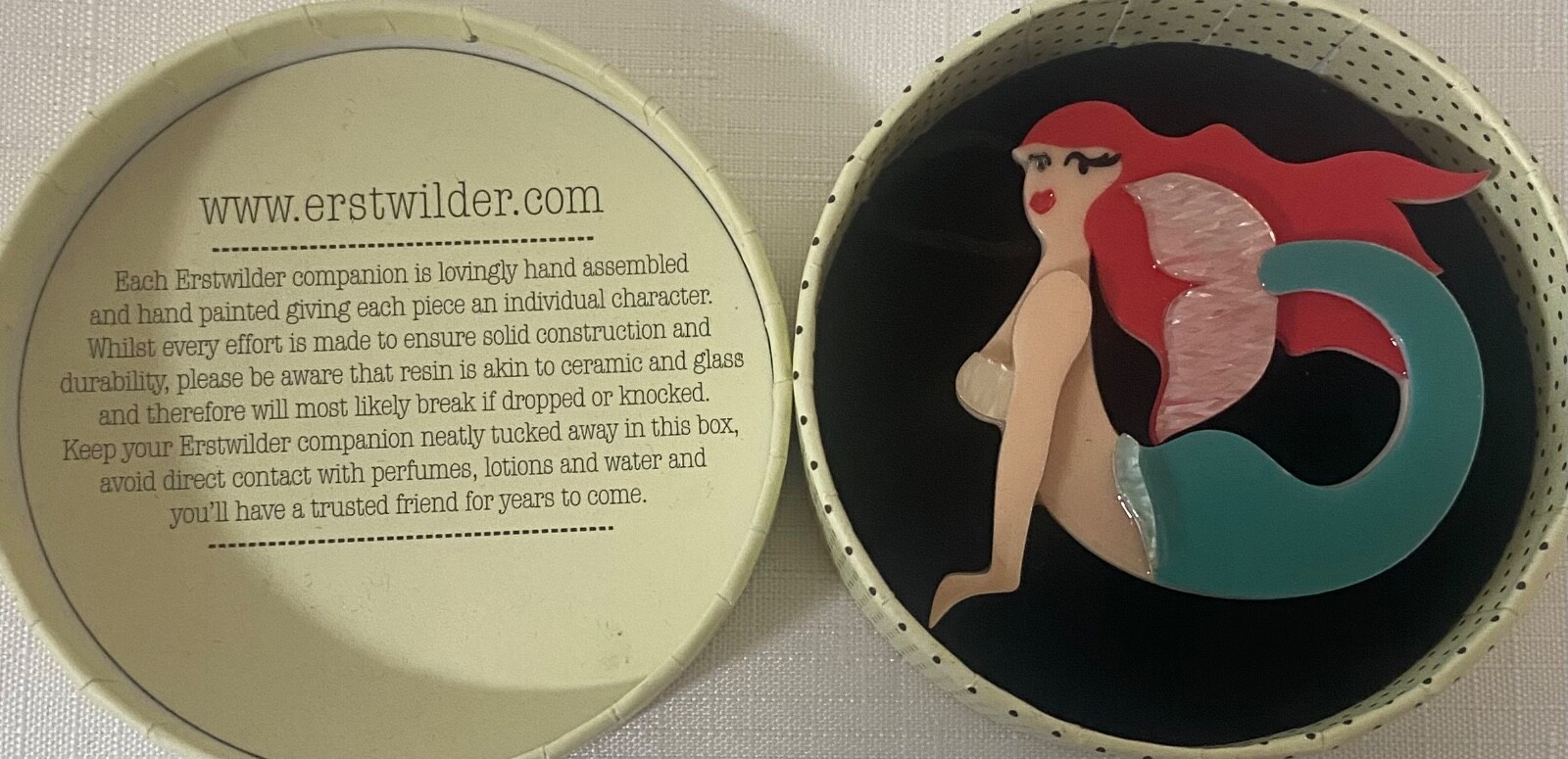 Erstwilder Martha the Mermaid Brooch 2014 by Louisa Camille - only 100 ...