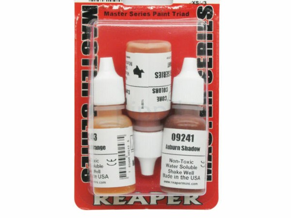 Reaper Master Series Triad Red Hair Paint 09781miniatures Terrain Hobby ...