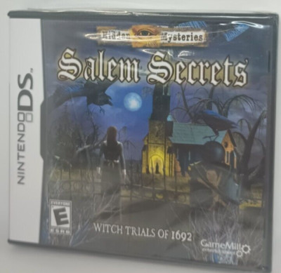 Hidden Mysteries: Salem Secrets - Witch Trials of 1692 - Nintendo DS ...