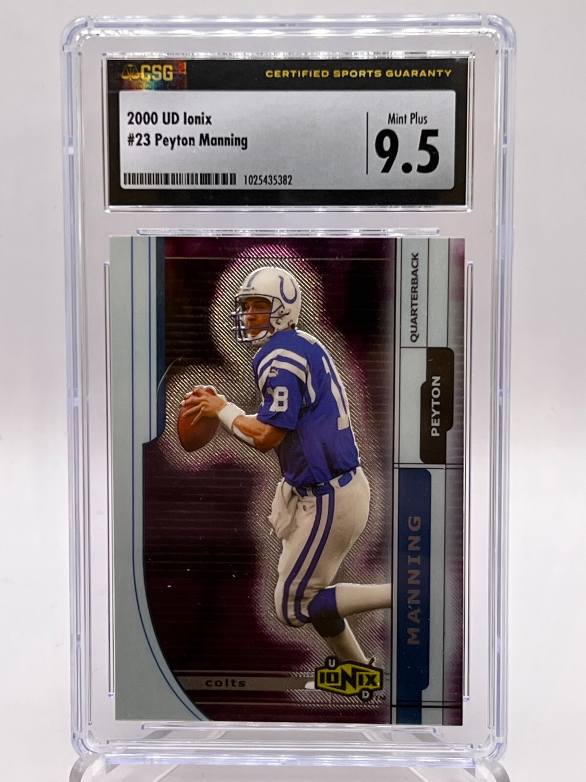 2000 UD Ionix - Peyton Manning #23 for sale online | eBay