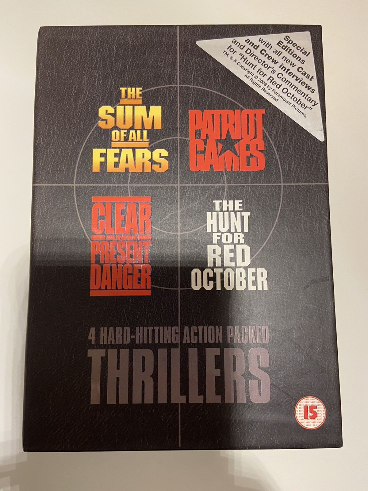 Tom Clancy Box Set (Box Set) (DVD, 2003) for sale online | eBay