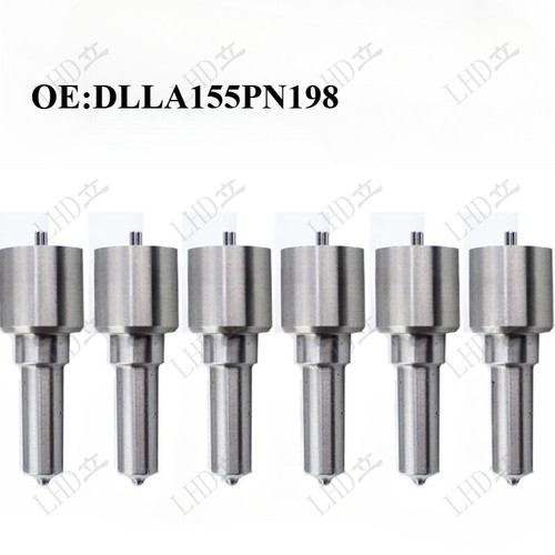 6Pcs Fuel Injector Nozzle DLLA155PN198 For Nissan Condor FE6 FE6T 16620 ...
