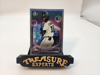 2022 Bowman Platinum #PE-27 Roberto Campos Precious Elements Baseball ...