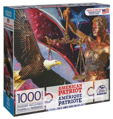 Spin Master American Patriot 1000 Piece Puzzle Justice | eBay