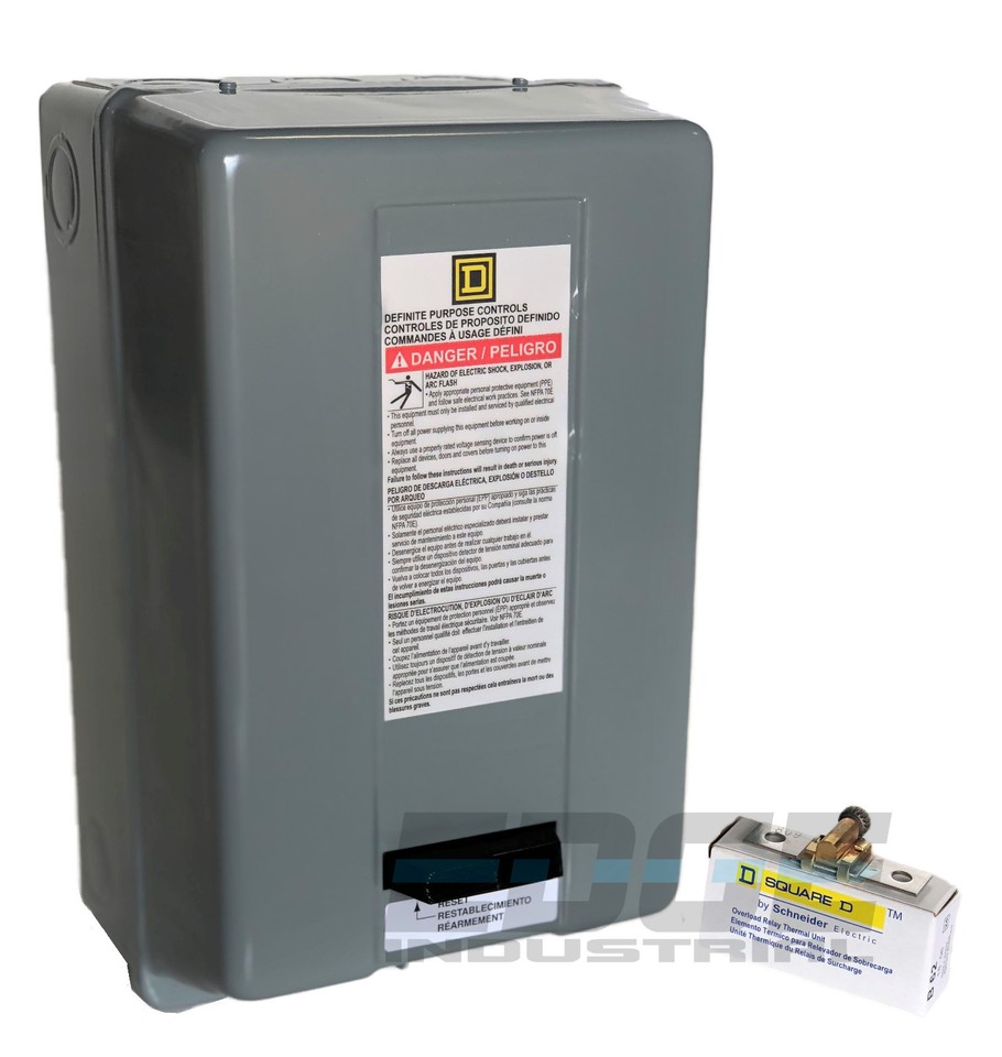 INGERSOLL RAND MAGNETIC STARTER 5HP SINGLE PHASE 208-240 VOLT | eBay