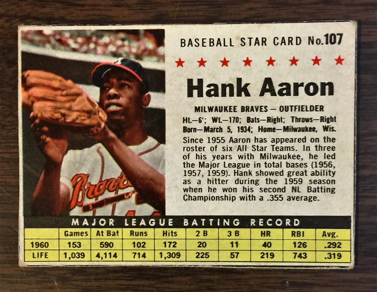 Baseball Card Back Information MICKEY MANTLE Printing Error Ghost