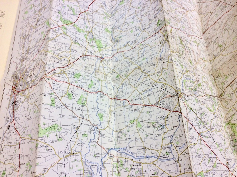 Vintage Ordnance Survey One Inch Map Of Market Weighton | eBay UK