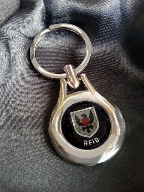REID Clan Coat of Arms High Chrome Keyring Keyfob Gift Idea | eBay UK