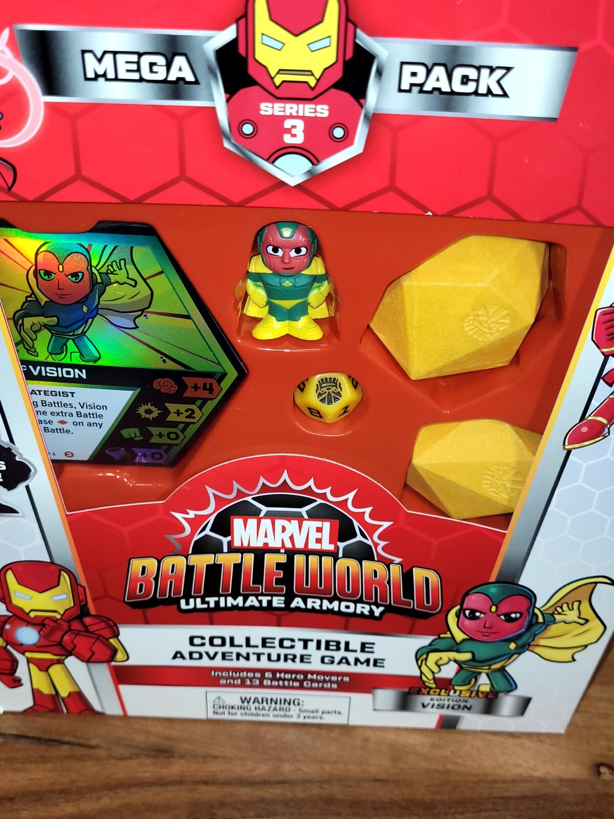 Marvel Battleworld Series 3 CHASE Limited Edition Spectral Vision Mega ...