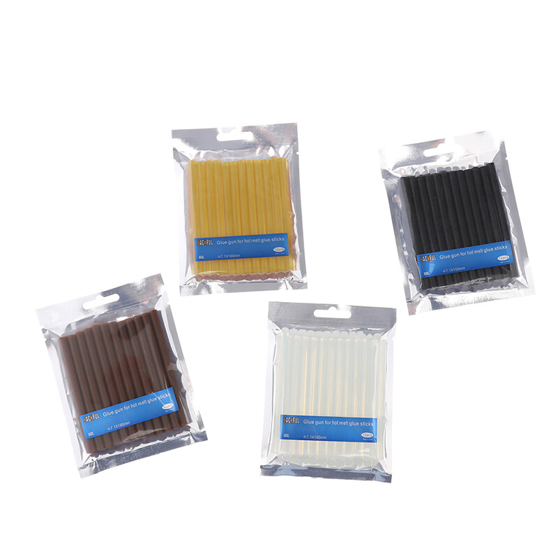 12 Pcs Hot Melt Hair Extension Keratin Adesive Glue Sticks Fusion Glue ...