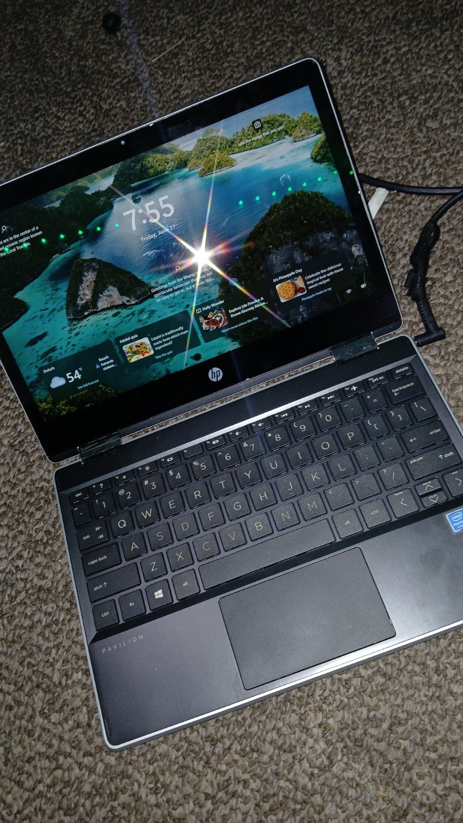 HP Pavilion x360 11.6 inch (500GB, Intel Pentium N5000, 2.7GHz, 4GB ...