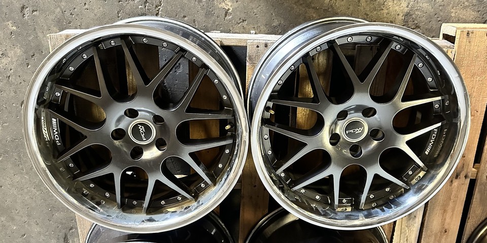 Aftermarket Set of 4 PDW Brand 7 Split Spoke Black 20x10" Wheels LKQ | eBay