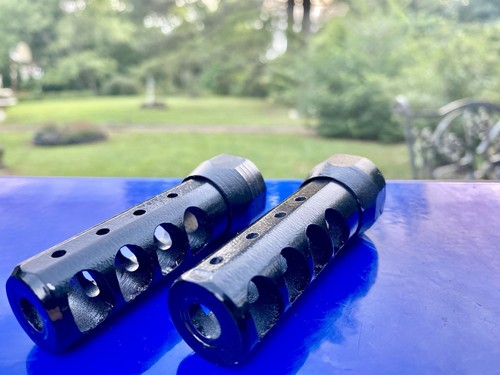 Self Timing 4 Port Muzzle Brake | eBay