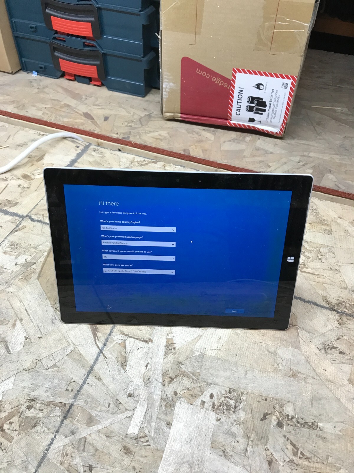 Microsoft Surface 3 1645 12" Tablet Atom x7 Z8700 1.6GHz 4GB 64GB ...