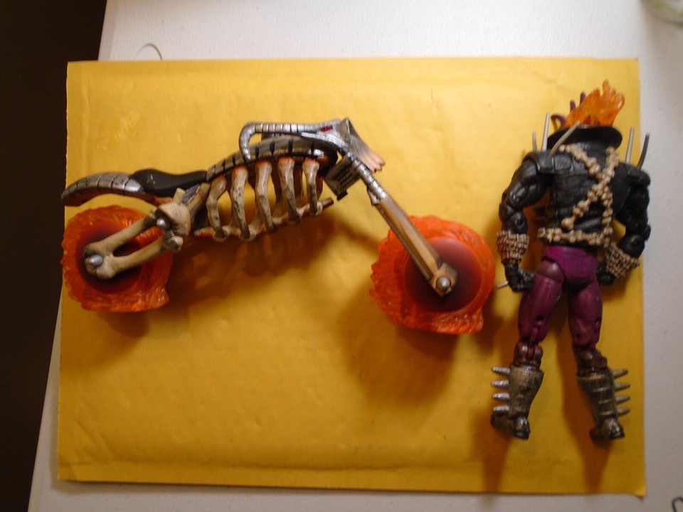 2006 MARVEL LEGENDS , ACTION FIGURES, ( VENGEANCE W/ MOTORCYCLE 6 ...