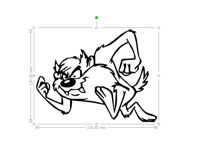 Taz vinyl wall, home, car sticker, decal, window oracal 651 choose | eBay