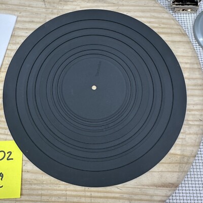 Technics SL-QD2 Turntable Parts - Platter Mat (rubber Is Pliable) | eBay