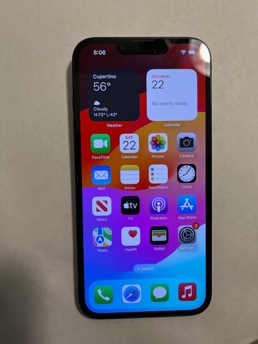 Apple iPhone 14 A2649 AT&T Locked 128GB Midnight | eBay