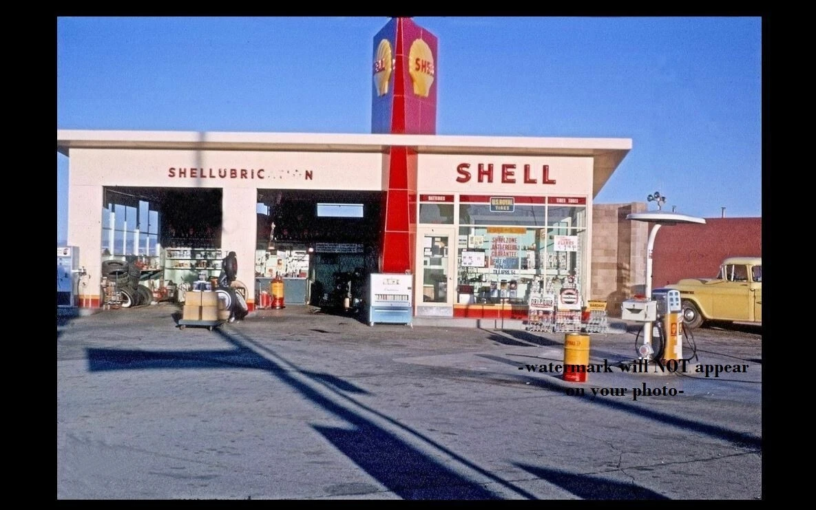 Shell Gasoline Pump