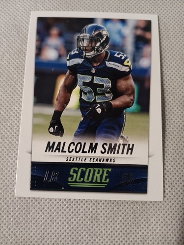 2014 MALCOLM SMITH SCORE NFL CARD #201 SEATTLE SEAHAWKS WORST SB MVP EVER RAIDER | eBay