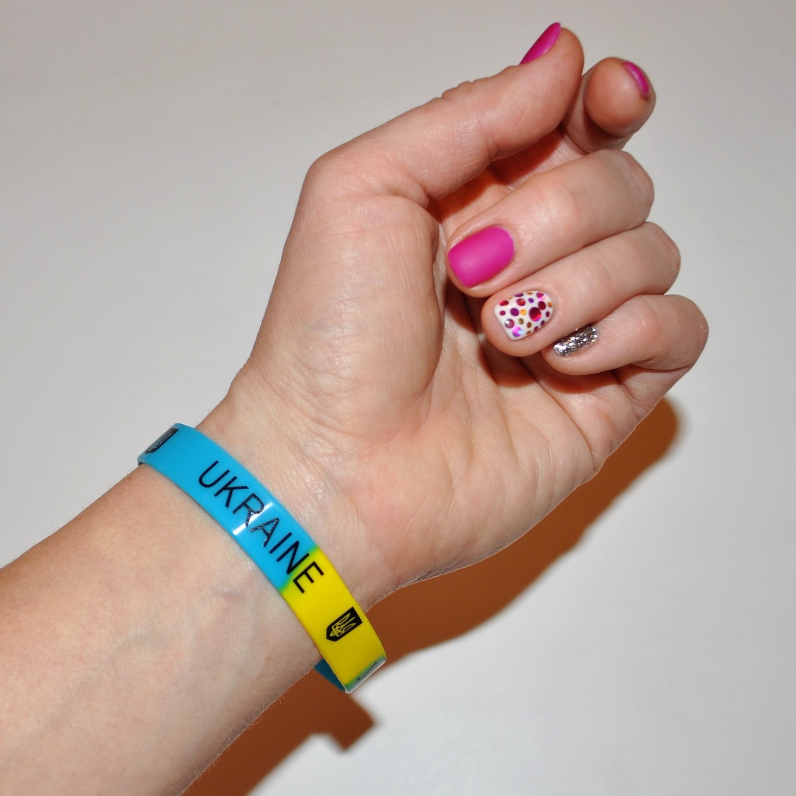 6pcs Set Ukrainian Silicone Ukraine Wrist Band Tryzub Rubber Wristband ...