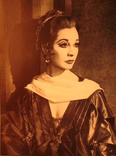 VIVIAN LEIGH clipping Titus Andronicus B&W photo Shakespeare 1955 as ...