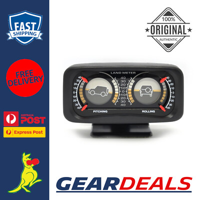 Land Meter Gauge 4x4 Inclinometer Pitching Rolling Meter 4WD Offroad ...
