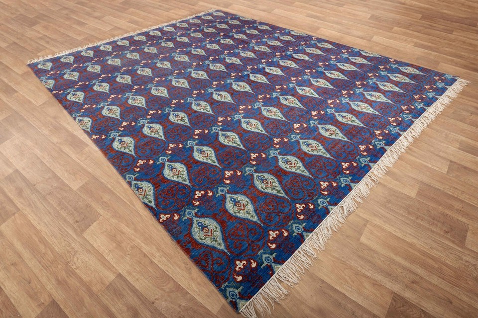 12x15 Oversize Large Blue Rug Fine Handknotted 100% Oriental rug #7990 ...