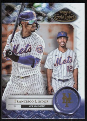 2022 Topps Gold Label Francisco Lindor New York Mets #88 | eBay
