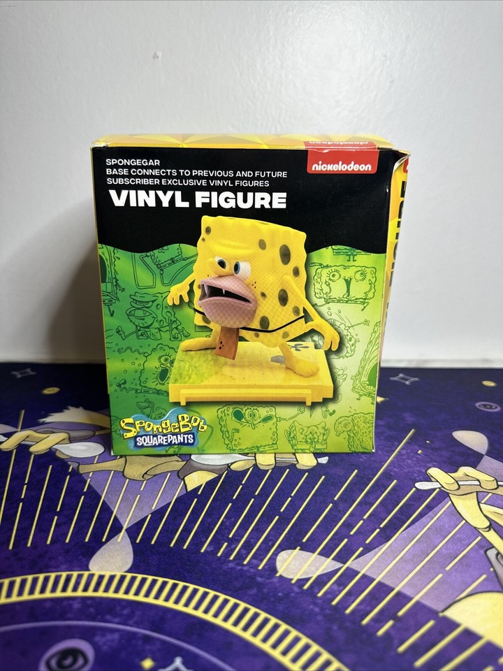 NEW SpongeBob Square Pants Series 1 Masterpiece Meme Spongegar Caveman ...