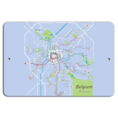 Public Transportation Map Brussels Belgium Brussels Metro Unveils Its
