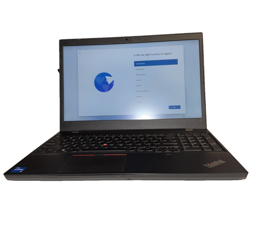 Lenovo ThinkPad T15P Gen 2 15.6" i5-11400H @2.7GHz 16GB RAM 256GB SSD ...