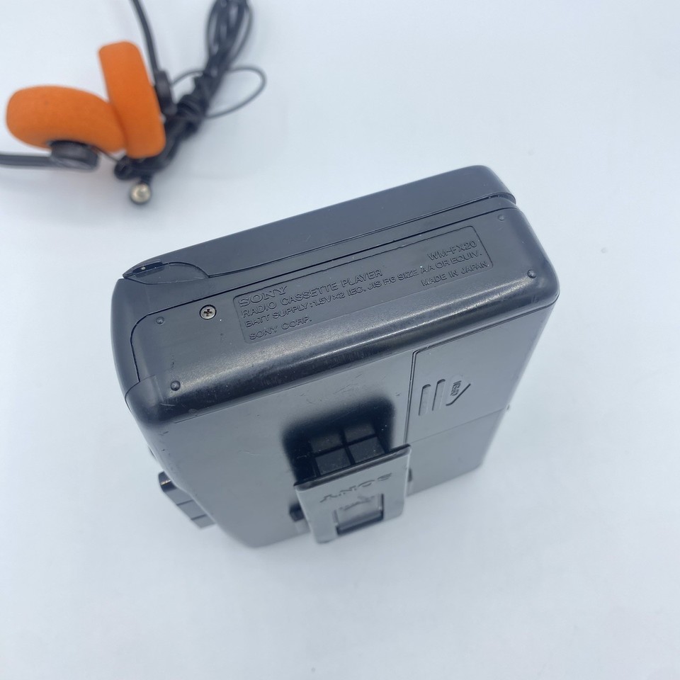 Sony Walkman WM-FX20 AM/FM Cassette Player ~ New Belts ~ Reconditioned ...