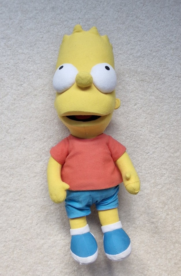 The Simpsons Soft Toy Plush Bundle - Homer Bart, Lisa, Marge, Santa ...