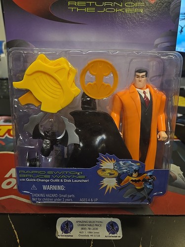 2000 Hasbro DC Comics Batman Beyond Return Joker Rapid Switch Bruce ...
