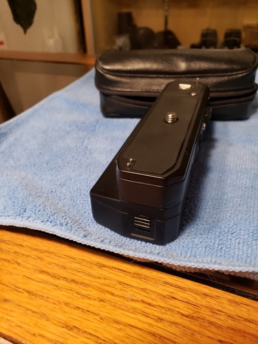 Konica AR Auto winder with original case For T-4 camera | eBay