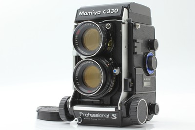 [Near MINT++] MAMIYA C330 PRO S TLR+ MAMIYA-SEKOR 105mm F3.5 Blue Dot ...