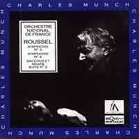 Munch Charles - Dirige Roussel: Symphonie 3+4 / Bacchus Et Ariane Suite ...