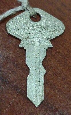 NICE ORIGINAL MODEL T FORD SCRIPT KEY NUMBER 56 | eBay