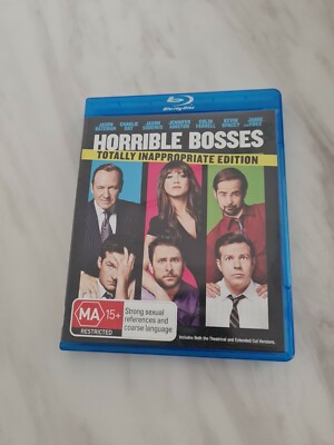 Horrible Bosses Totally Inappropriate Edition Jason Bateman Blu-Ray ...