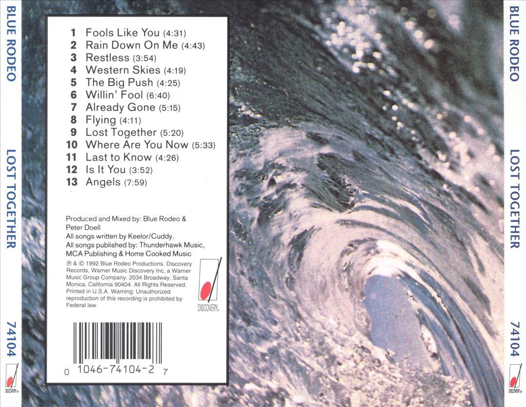 BLUE RODEO LOST TOGETHER NEW CD 10467410427| eBay